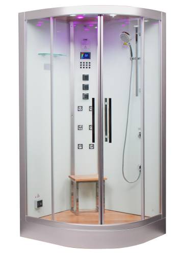 Platinum DZ963F8 Steam Shower-White