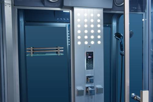 Steam shower and tub combo - Free Standing Steam Shower - Rainfall Ceiling